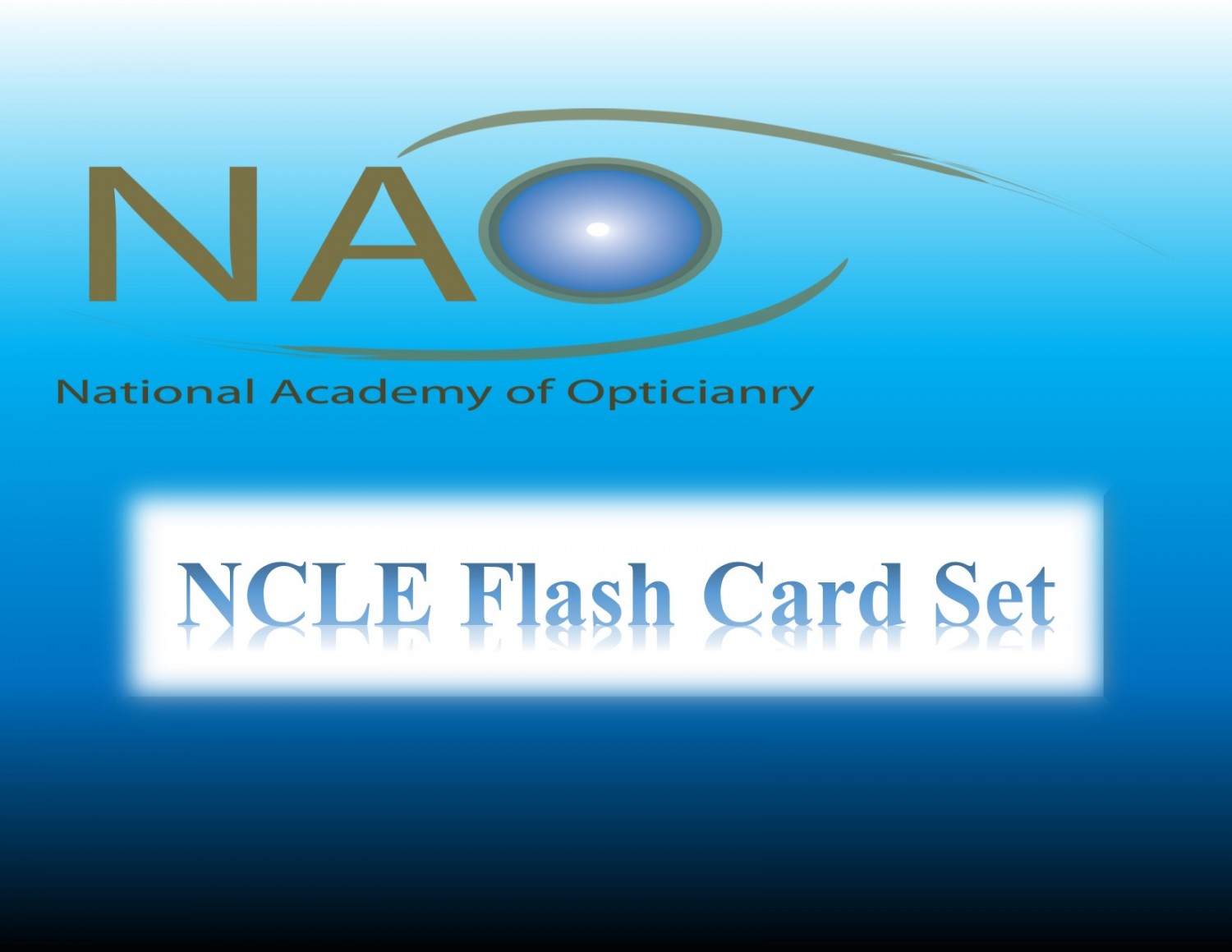 NAO Flash Card Set – NCLE - NAO